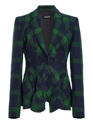 ASHLYN Puzzle Linen Jacket - Multi
