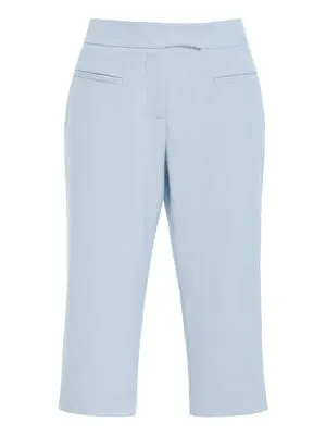 LAQUAN SMITH Pinstripe Capris - Light Blue