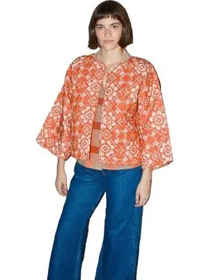 Ace & Jig Amara Quilted And Reversible Cardigen Jacket - Love