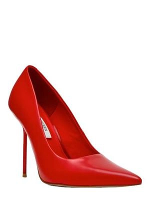 Steve Madden Dynasty Leather Pump Red Box