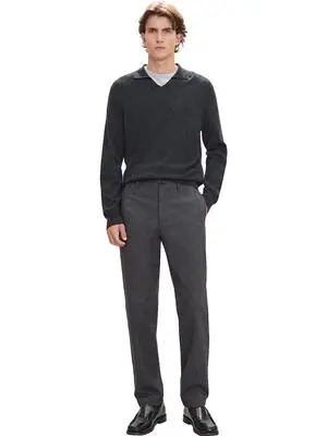 Theory Zaine Pant In Mercer Twill - Phantom Grey Multi