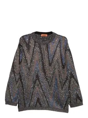 Missoni Printed Crewneck Sweater - Multicolor