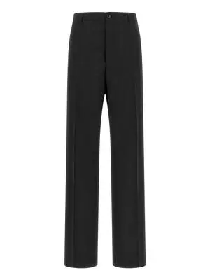 MAISON MARGIELA Four Stitches' Wool Pants - Gray