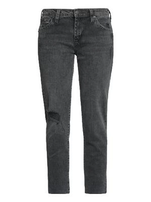 TRUE RELIGION BRAND JEANS Woman Jeans Lead Size 29 Cotton, Elastane