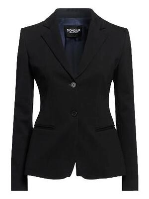 DONDUP Blazer Size Viscose, Polyamide, Elastane - Black