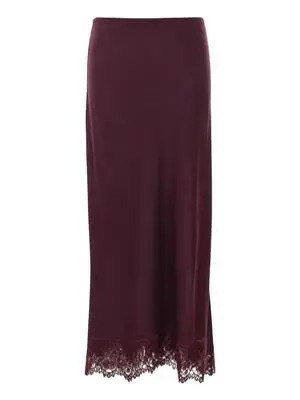 Rixo Lace-trimmed Skirt - No