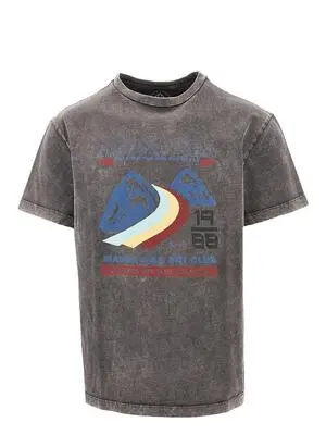 MAUNA KEA Lalom On The Volcano' T-hirt - Black