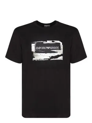 EMPORIO ARMANI Emporio Armani Graphic Logo T-Shirt