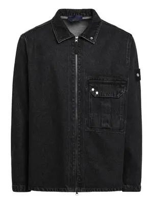 Stone Island Denim Shirt Jacket - Black