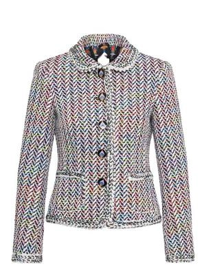 MAISON COMMON Tweed Jacket With Patch Pockets - Multicolour