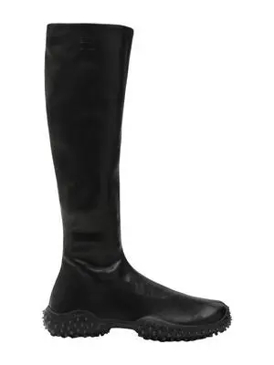 MIU MIU Miu Miu Black High Leather Boots Women