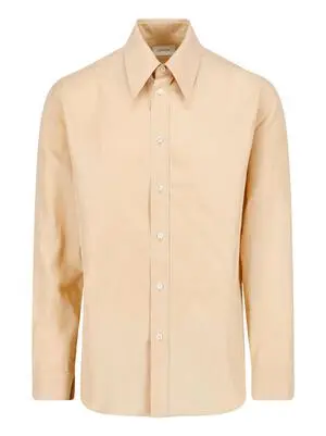 LEMAIRE 100% Silk Shirt - Cream