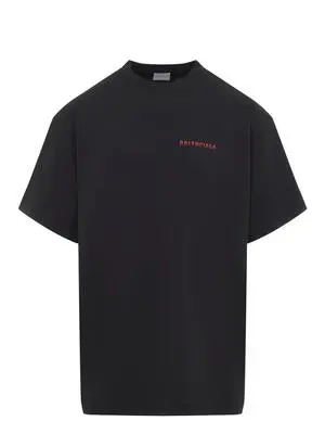 Balenciaga Ovesized T-shirt - Black