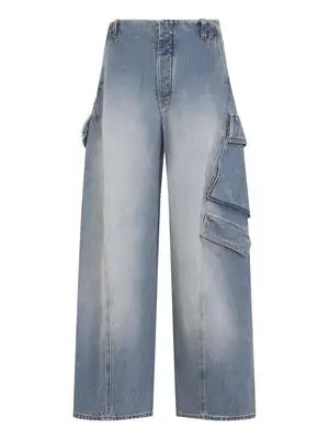Alaïa Cargo Pants - Blue