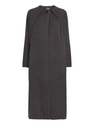 STUDIO NAMNYAK Long Cover-up Coat - Black