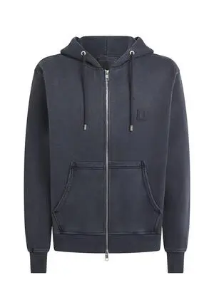 WOOYOUNGMI Garment-dyed Hoodie - Grey