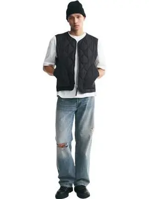 H&M Quilted Vest - Black