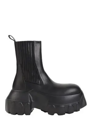Rick Owens Beatle Mega Tractor Boot - Black