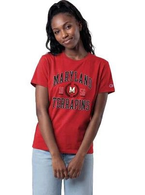 Champion Maryland Terrapins Lifestyle T-shirt - Red