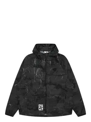 AAPE Camo Hooded Jacket /multi - Black