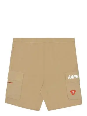 AAPE Moonface Cargo Shorts 'beige/light - Tan
