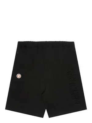 AAPE Moonface Patch Sweat Shorts - Black