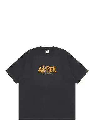 AAPE R Tee 'grey/dark'