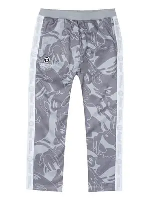 AAPE Moonface Camo Track Pants /multi - Grey
