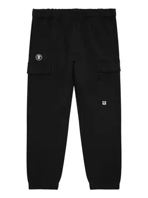 AAPE Moonface Logo Sweat Pants - Black