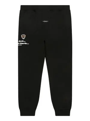 AAPE Logo Sweatpants - Black