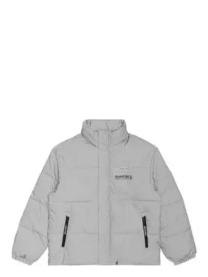 AAPE Moonface Patch Padded Jacket /green - Grey