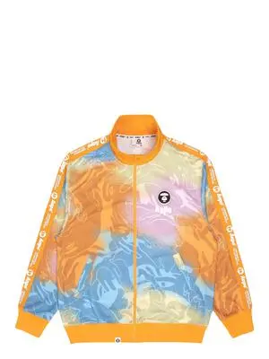 AAPE Moonface Camo Patterned Track Jacket 'multi - Multicolor