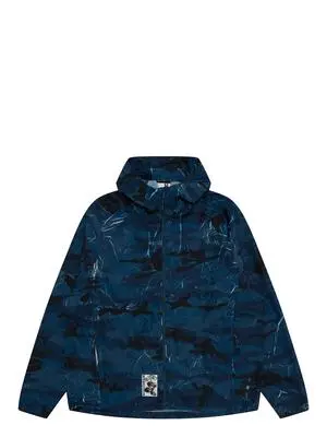 AAPE Camo Hooded Jacket /multi - Blue