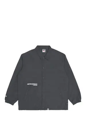 AAPE Moonface Coach Jacket - Grey