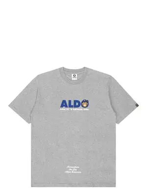 AAPE R Aldo Graphic Tee /heather - Grey