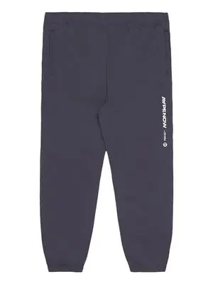 AAPE Moonface Patch Track Pants 'grey/purple'