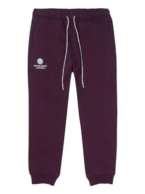 AAPE Moonface Patch Sweatpants /heather - Red