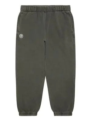 AAPE Now Moonface Jogger Sweat Pants 'khaki/grey - Tan