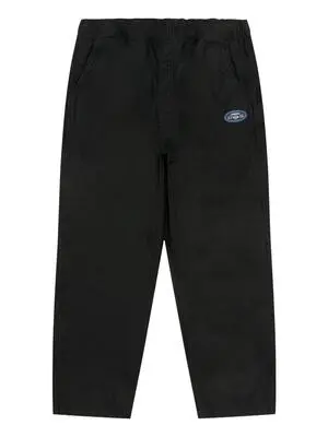 AAPE Unvs Moonface Logo Relaxed Fit Pants - Black