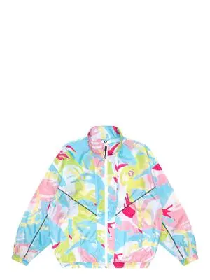 AAPE Moonface Lightweight Zip-up Jacket 'multi/pink - Multicolor