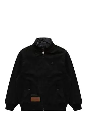 AAPE Logo Embroidered Corduroy Jacket - Black