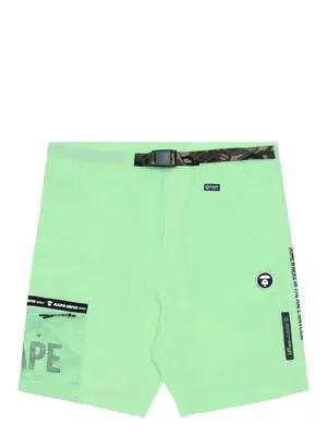 AAPE Belted Cargo Shorts /light - Green