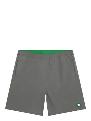 AAPE BY *A BATHING APE Now Moonface Logo Shorts 'grey/light' Grey