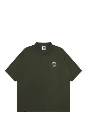 AAPE R Polo Shirt 'khaki/grey - Tan