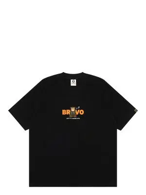 AAPE R Tee - Black