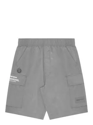AAPE Moonface Patch Cargo Shorts /light - Grey