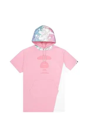 AAPE BY *A BATHING APE Hooded Dress 'pink/light' Pink