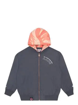 AAPE Panelled Logo Jacket /dark - Grey