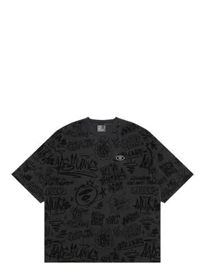AAPE Moonface Fancy Tee /black - Grey