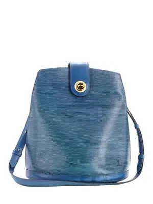 LOUIS VUITTON Cluny Epi Leather Shoulder Bag - Blue